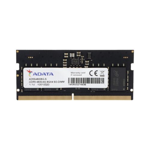 ADATA Ram Notebook DDR5 16GB/4800MHz.CL40 (SO-DIMM) – IT Terminal