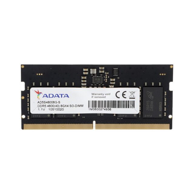 ADATA Ram Notebook DDR5 16GB/4800MHz.CL40 (SO-DIMM) – IT Terminal